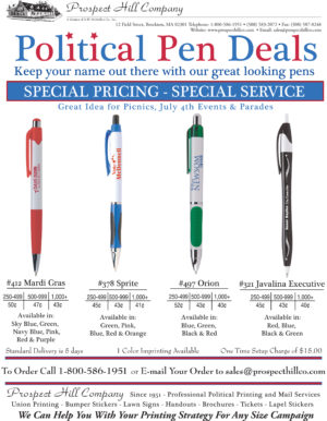 Political Pens - Prospect Hill Co.