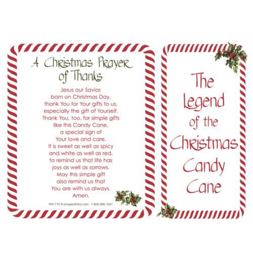 The Legend Of The Christmas Candy Cane – Prospect Hill Co.