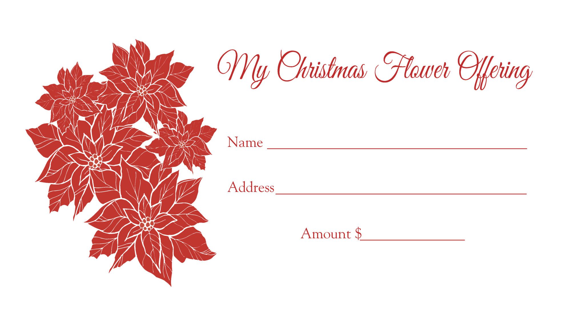 Christmas Flower Offering – Prospect Hill Co.