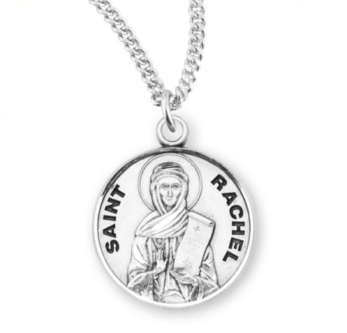 Saint Rachel Sterling Silver Patron Saint Medal – Prospect Hill Co.