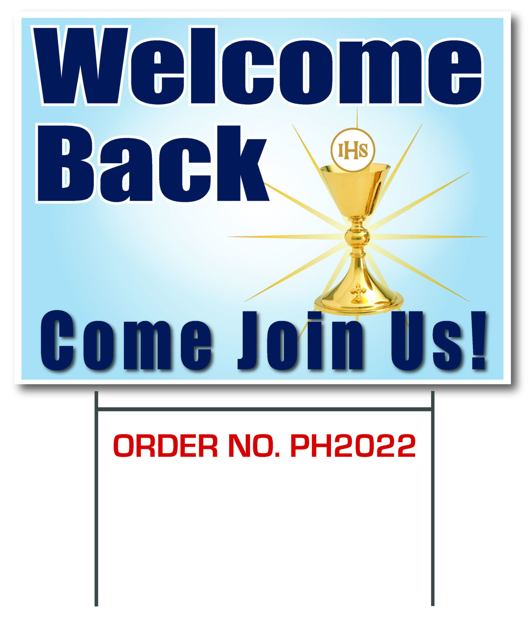 Welcome Back Lawn Sign 2 - Prospect Hill Co.