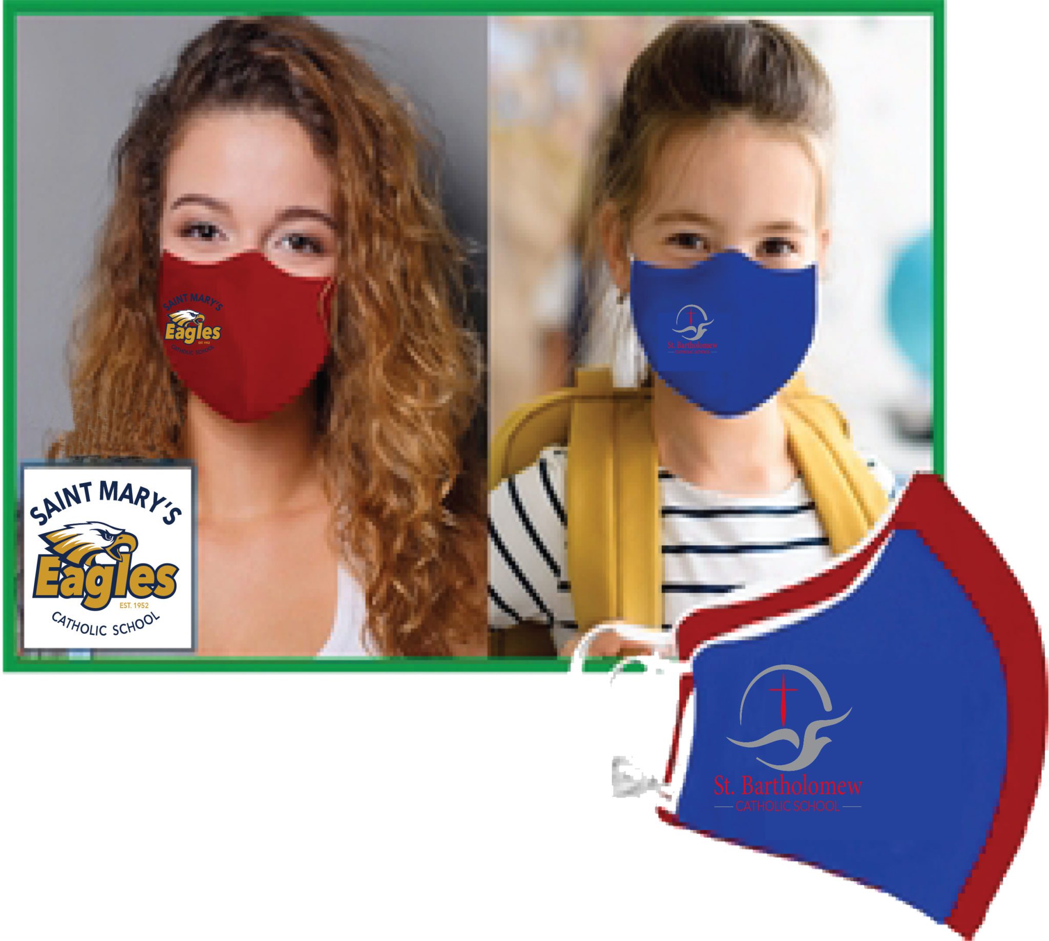 Personalized Anti-Bacterial 3-Ply Fabric Face Mask – Prospect Hill Co.