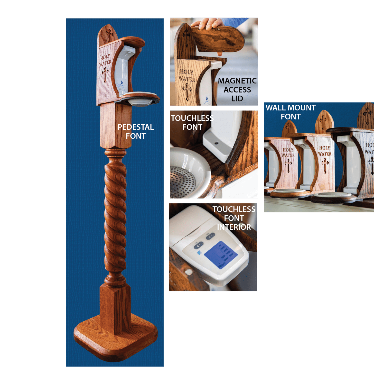 Catholic Supply Store: Church Furniture, Holy Water Dispenser, Rosary